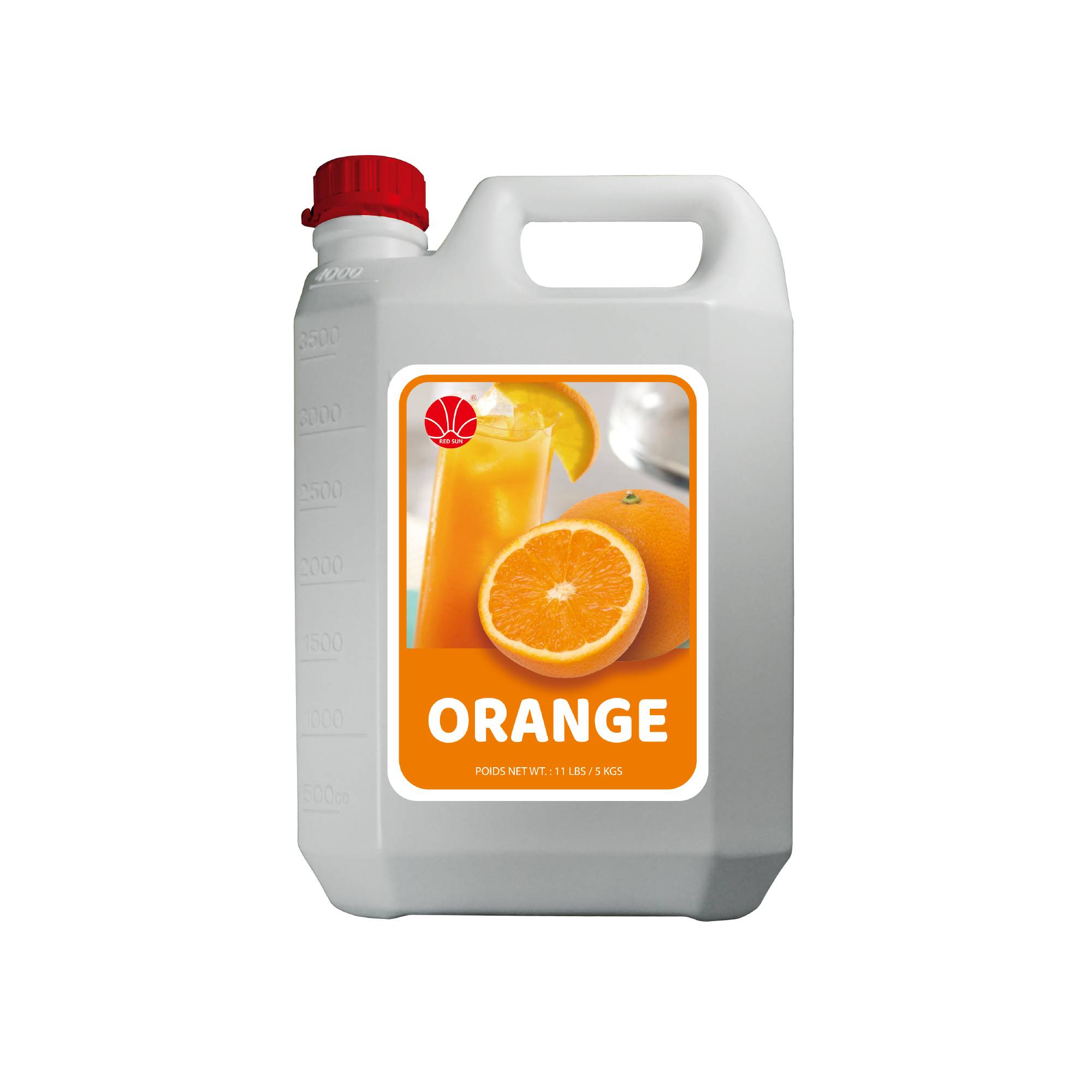 Orange Syrup 5KG (11LBS) (Bottle) – RED SUN FOOD