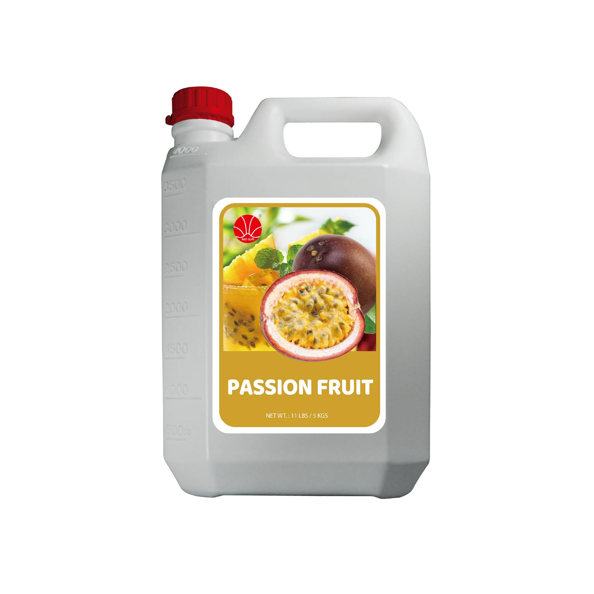 Passion Fruit Syrup 5KG (11LBS) (Bottle) – RED SUN FOOD